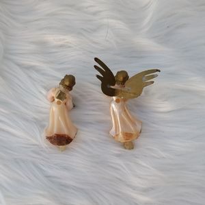 Source Unknown | Holiday | Vintage White Plastic Angel | Poshmark